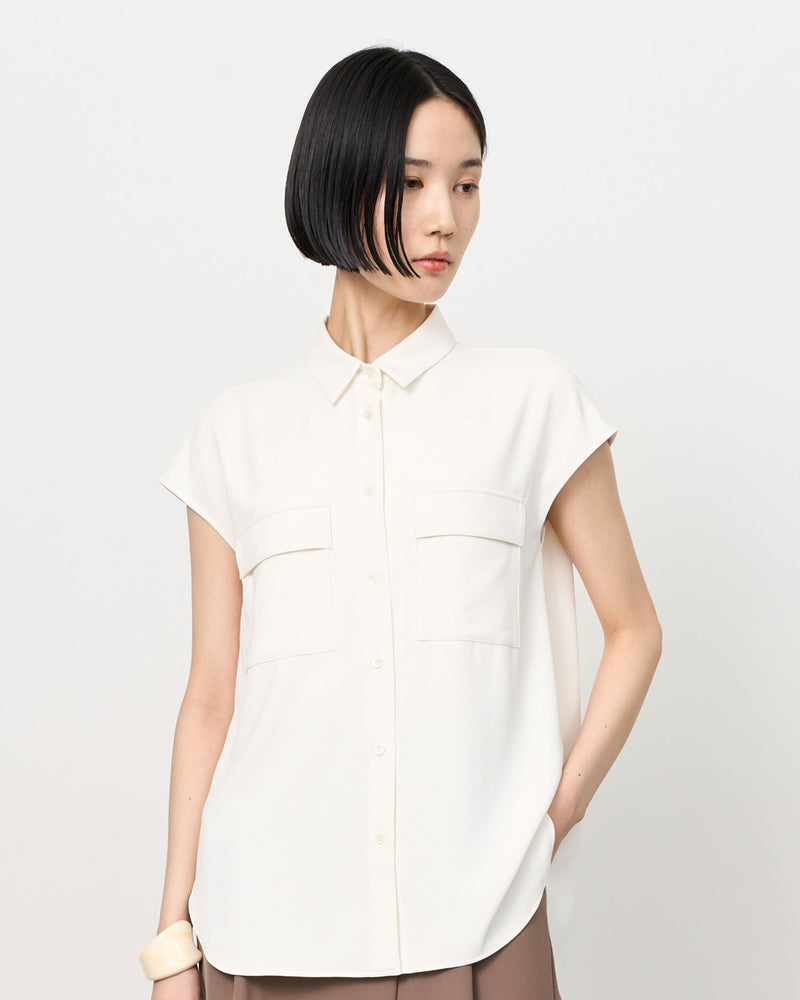 ヴィンテージサテンシャツ - SOÉJU online store｜上質な大人の女性のためのシャツ