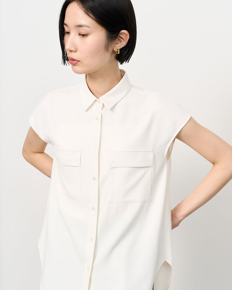 ヴィンテージサテンシャツ - SOÉJU online store｜上質な大人の女性のためのシャツ